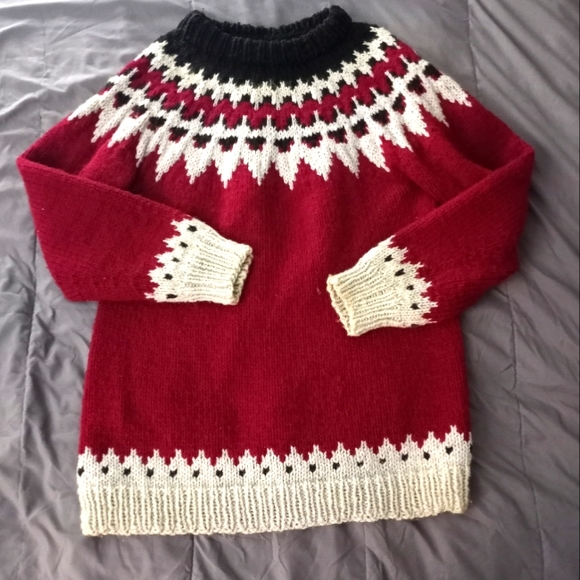 Source Unknown | Sweaters | Mens Knitted Wool Sweater | Poshmark